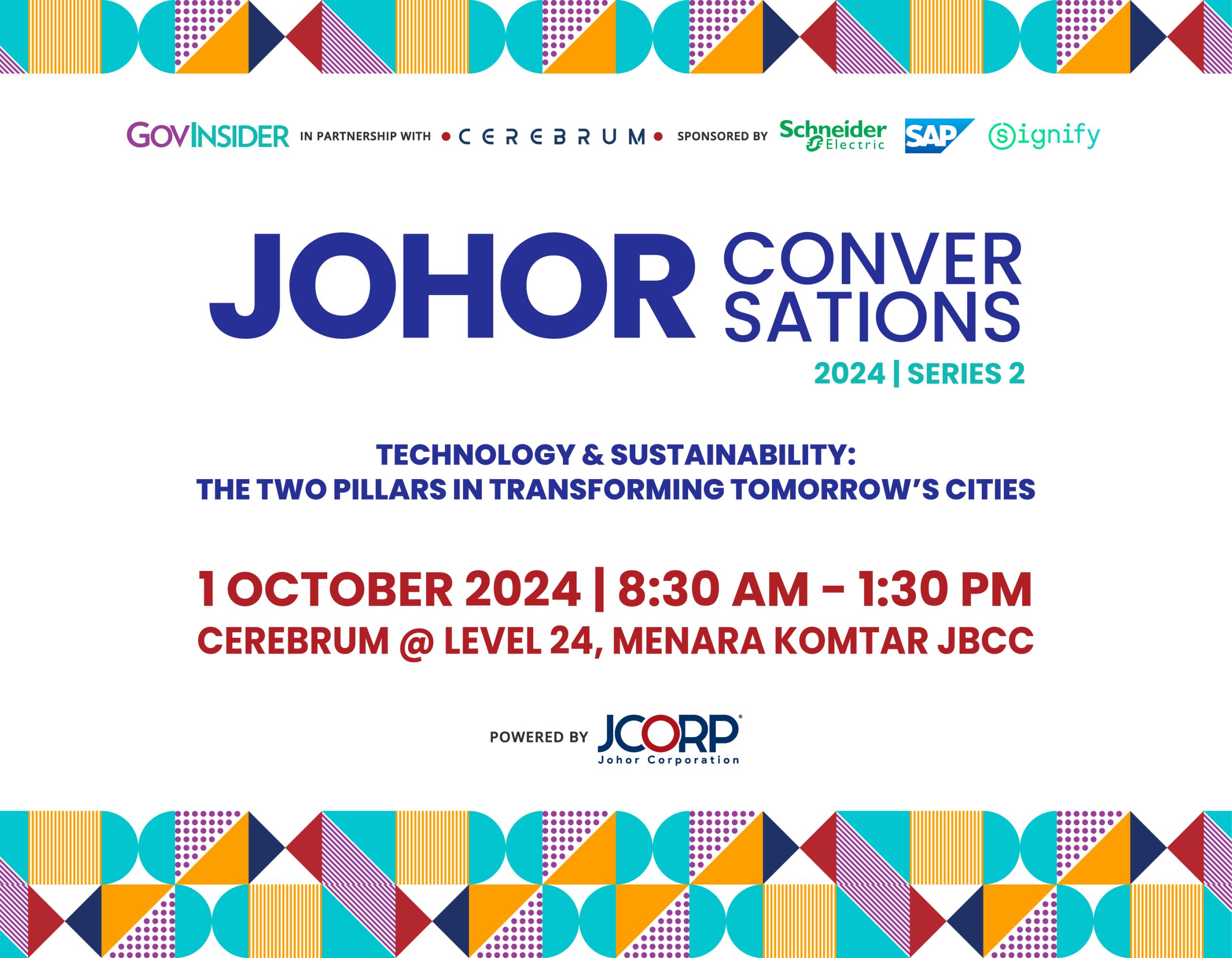 JOHOR CONVERSATIONS 2024 | SERIES 2 - Johor Corporation - JCORP